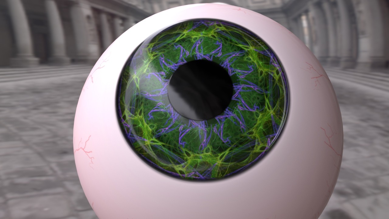 ArtStation - Eye Texture - Green with Purple
