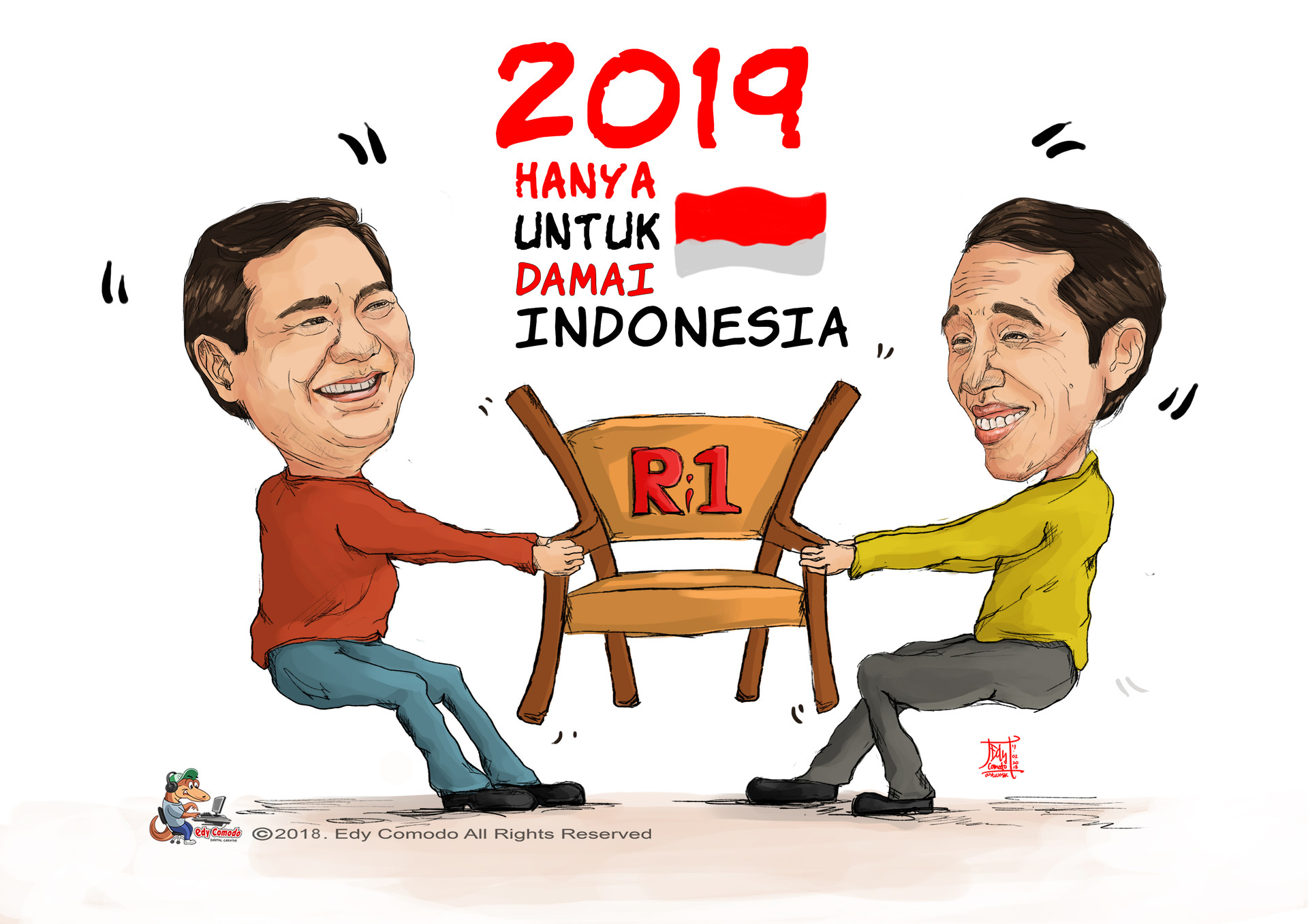 ArtStation - Prabowo & Jokowi