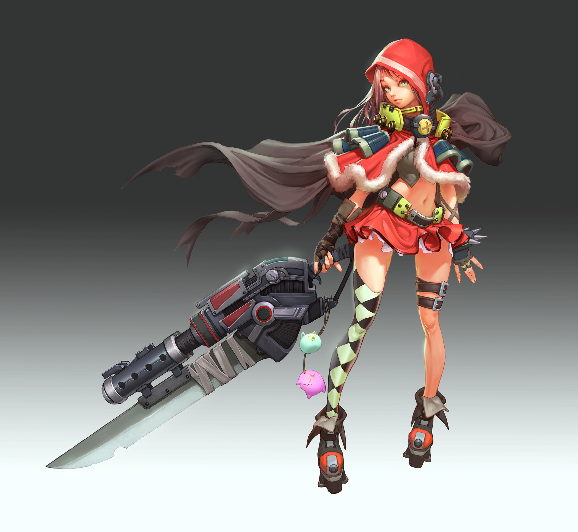 ArtStation - Red Cloak