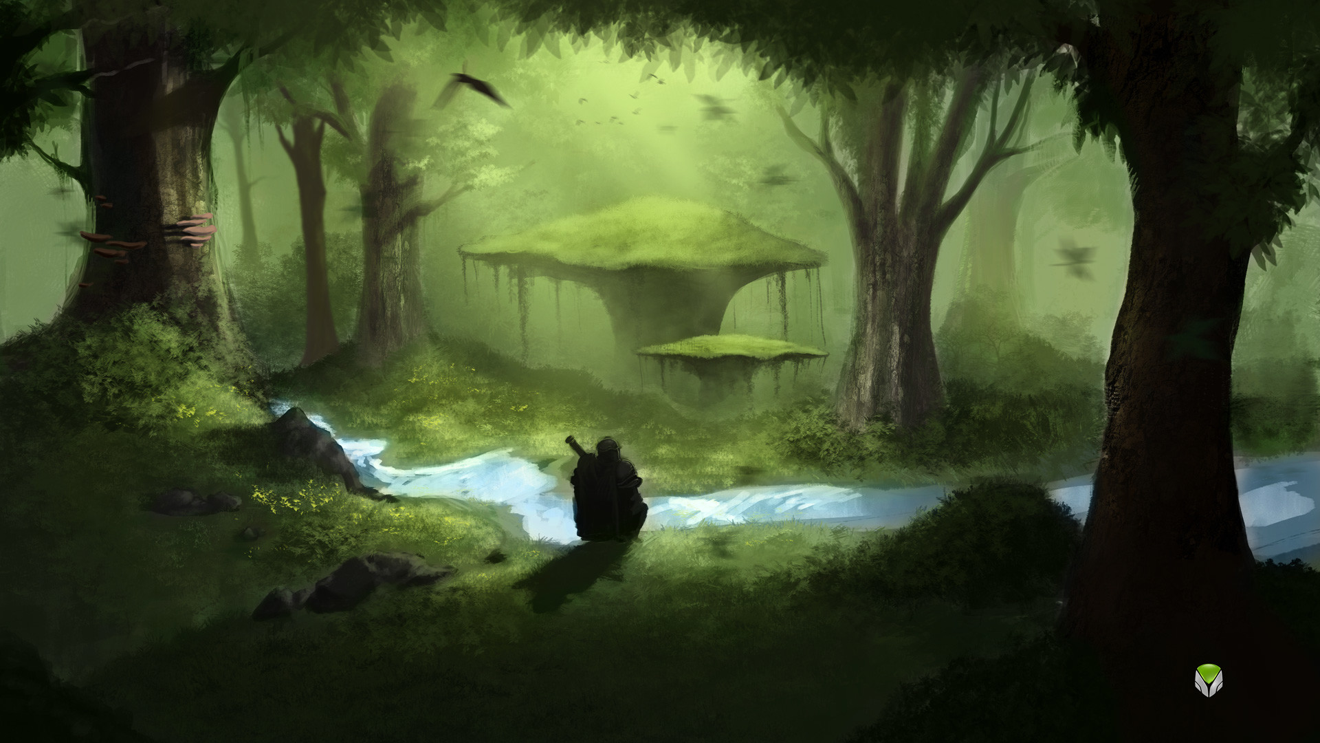 ArtStation - Peace forest