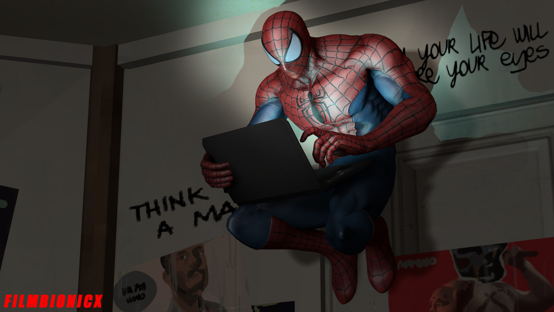 ArtStation - SPIDER MAN look