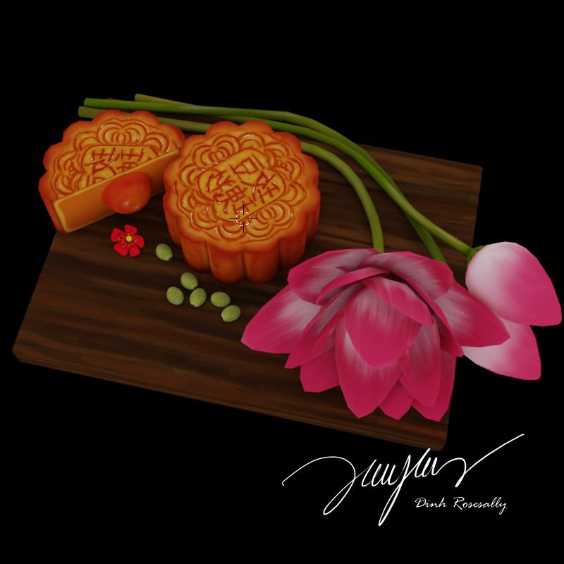 ArtStation - Mooncake