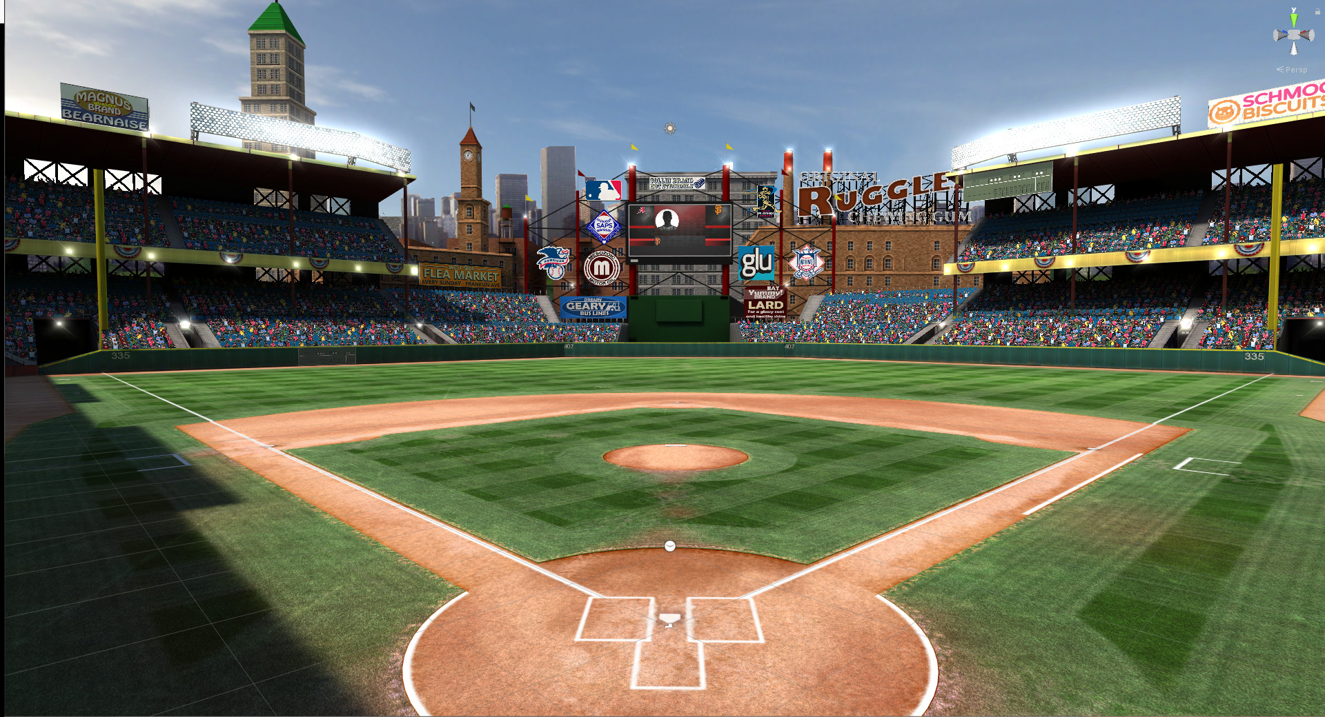 ArtStation - Tap Baseball Stadiums