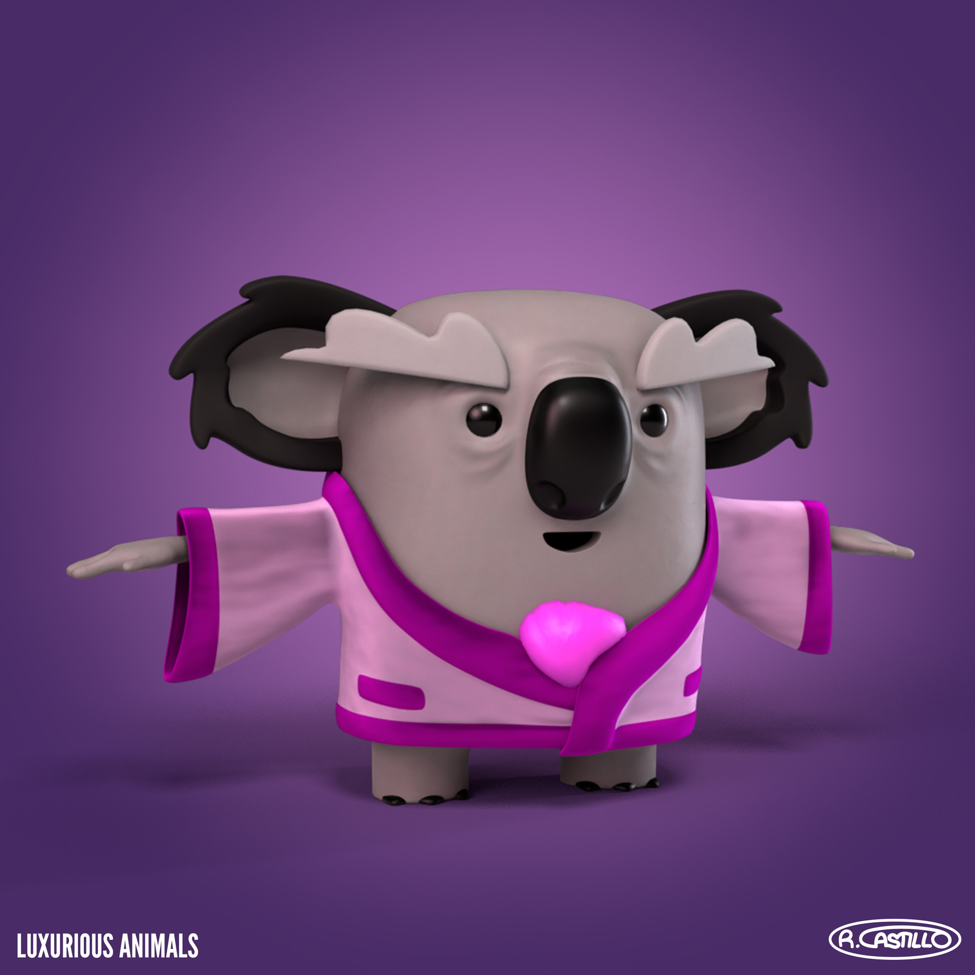 Roberto Castillo - Luxurious Animals Children's Series Characters