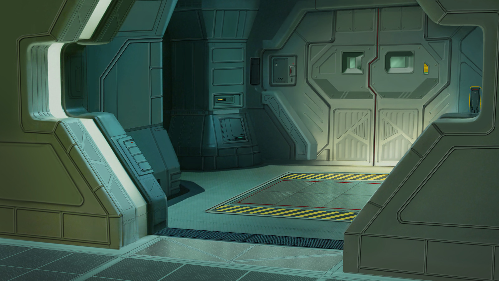 ArtStation - Decompression room