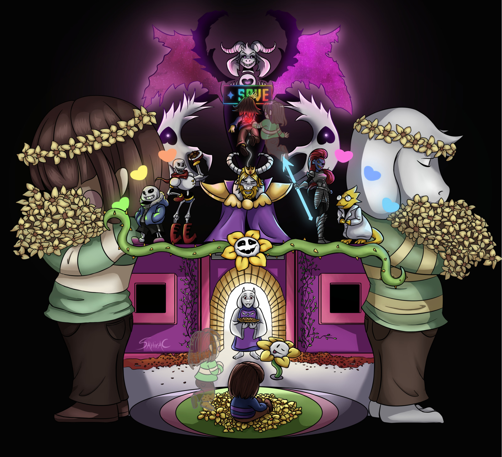 Sarah Costanzo - Long ago, two races ruled over earth - Undertale