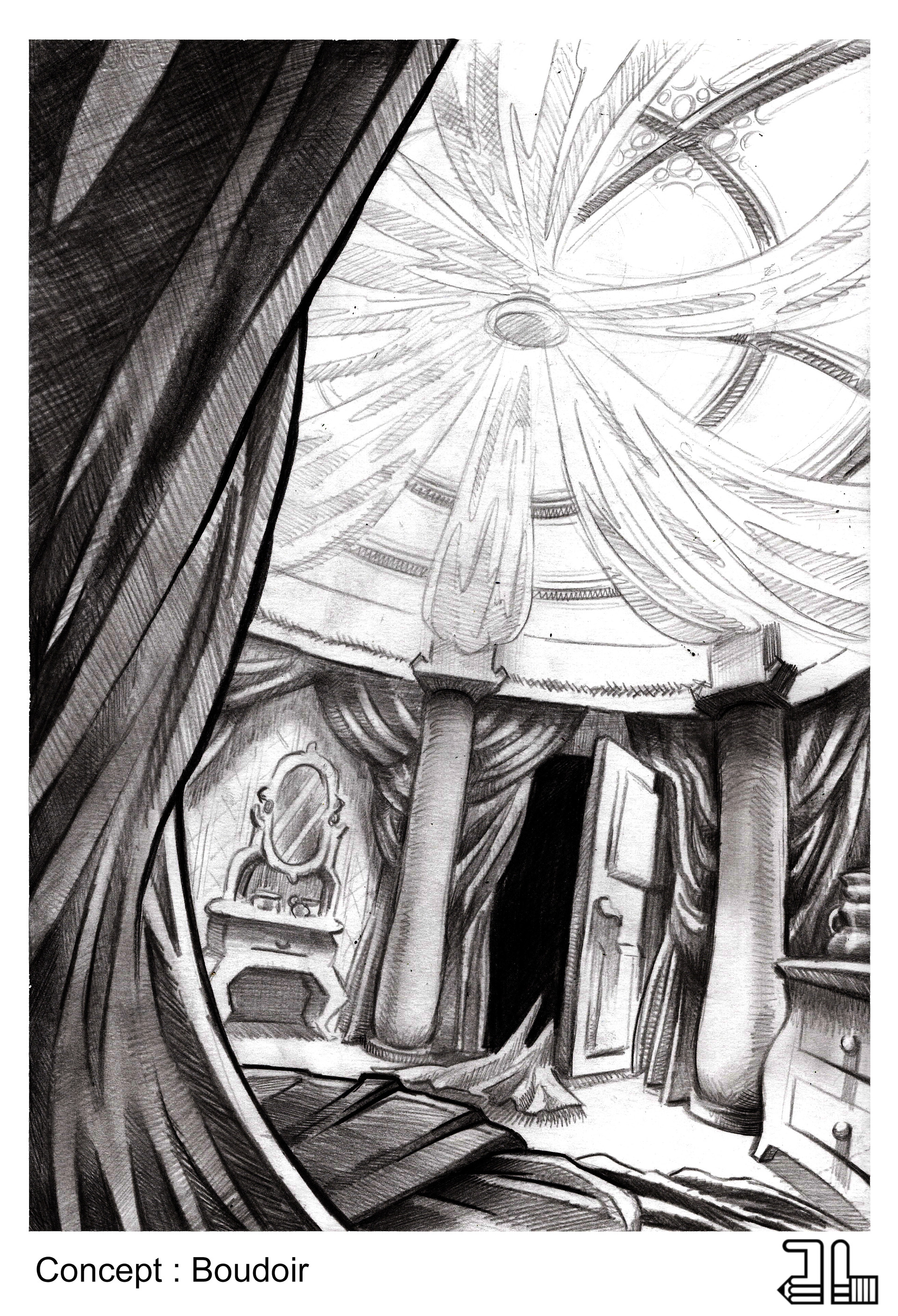 ArtStation - Concept : Boudoir