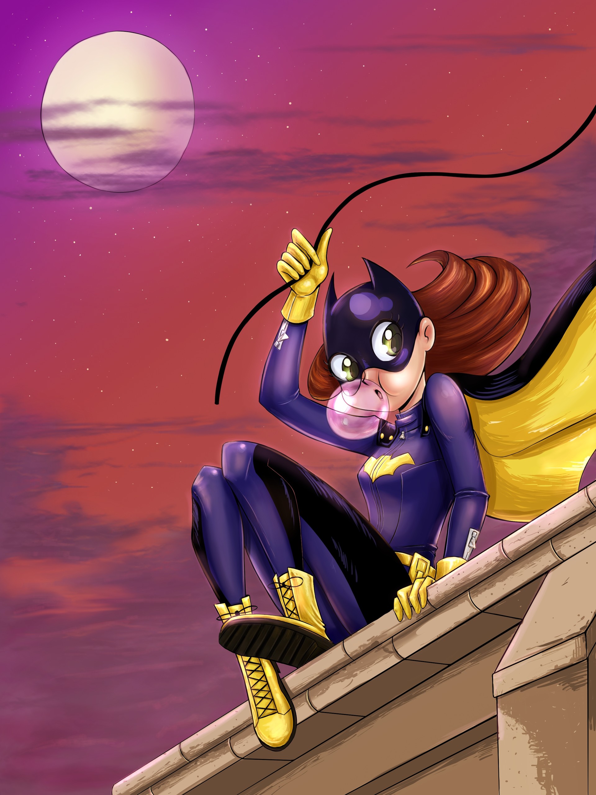 ArtStation - Batgirl collab