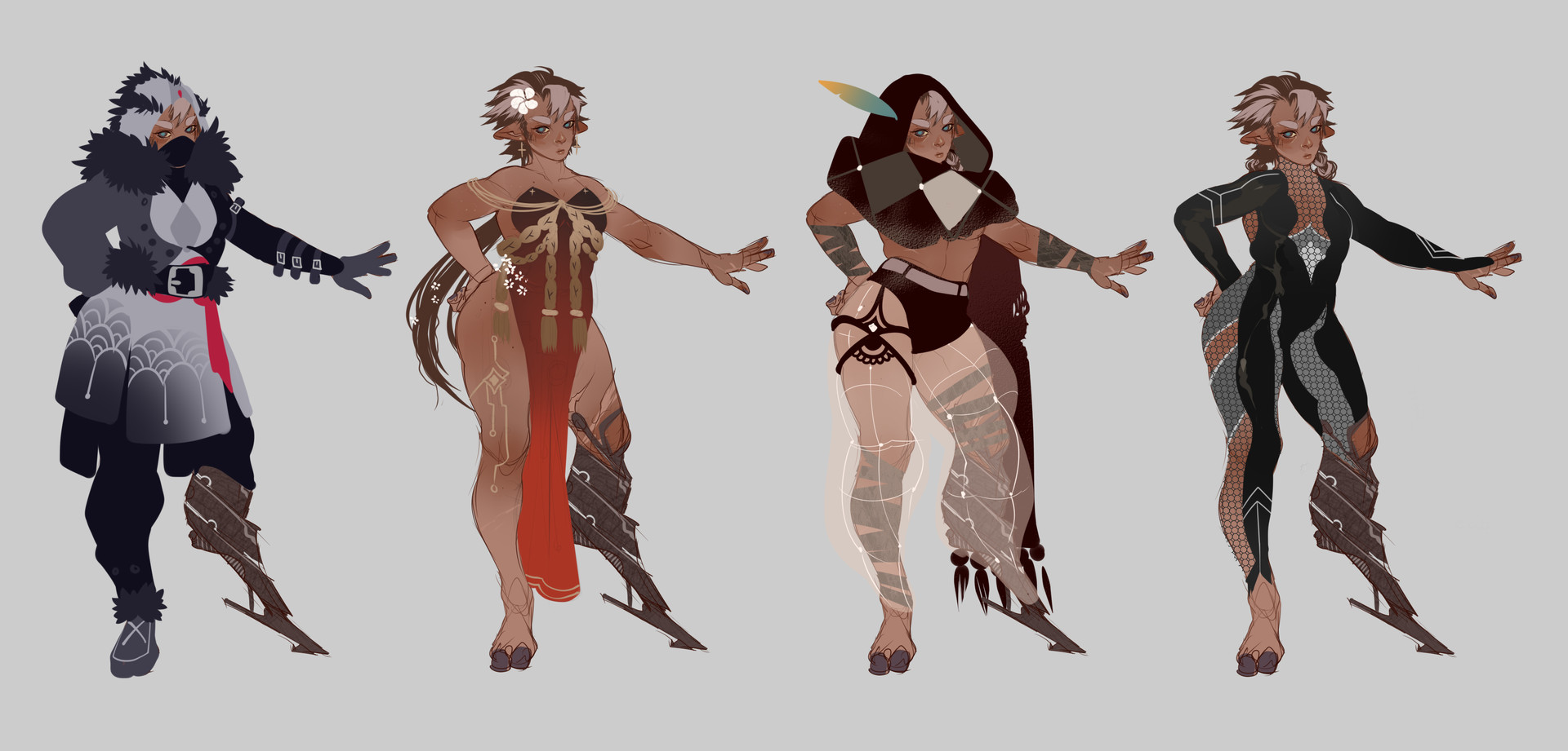 ArtStation - NAKIA Character Concepts