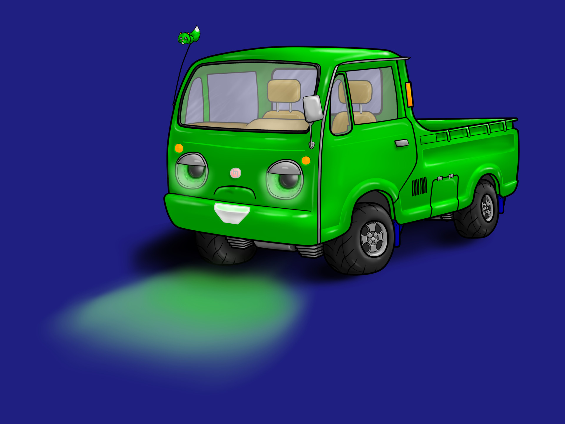 ArtStation - Mazda Porter KECA53