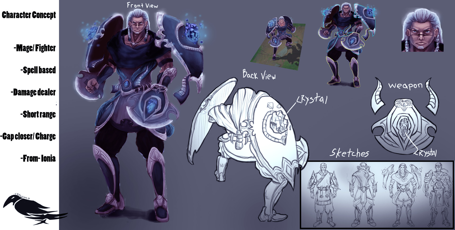 ArtStation - Mage fighter