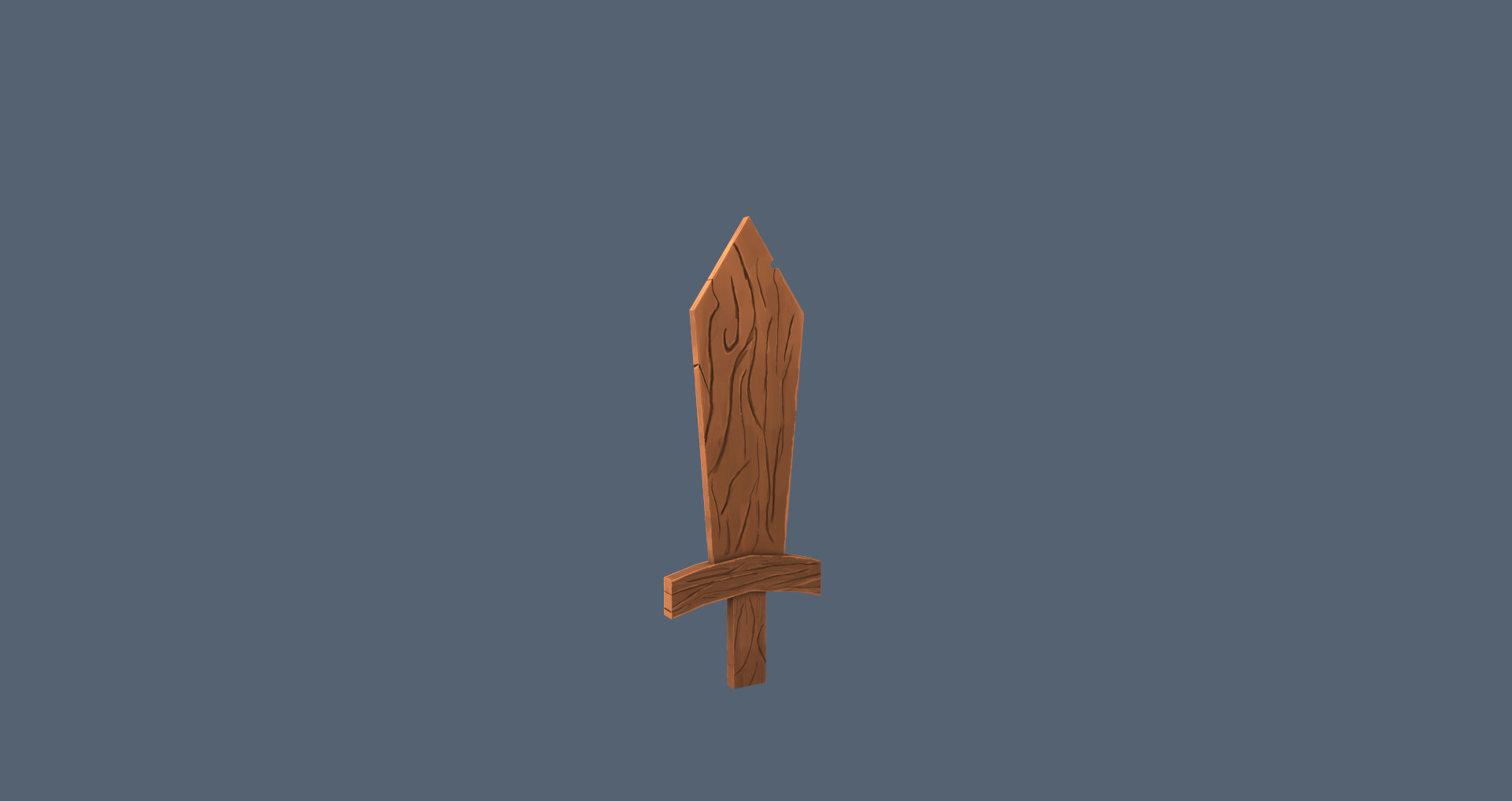 ArtStation - Wood sword