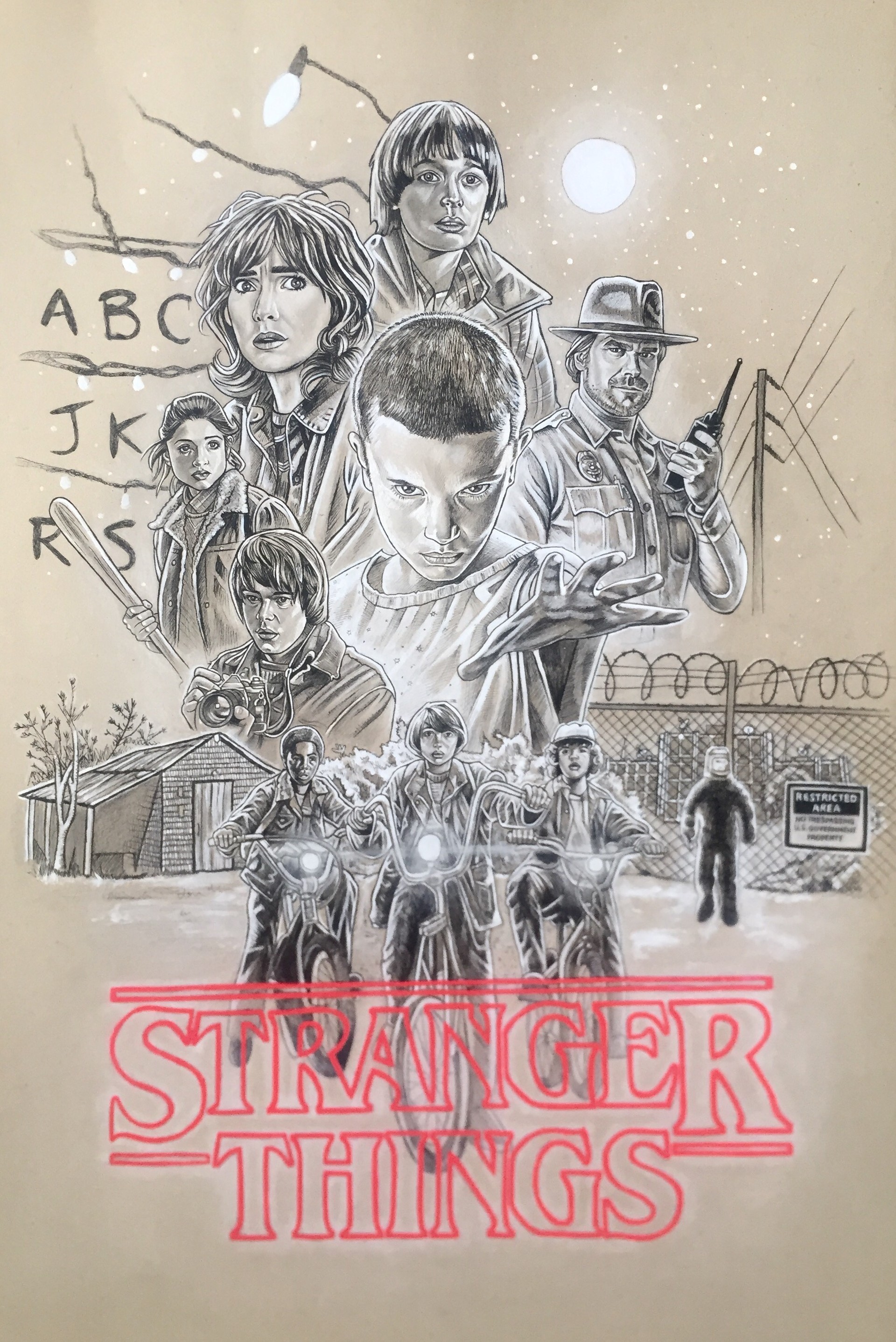 ArtStation - Stranger Things Poster
