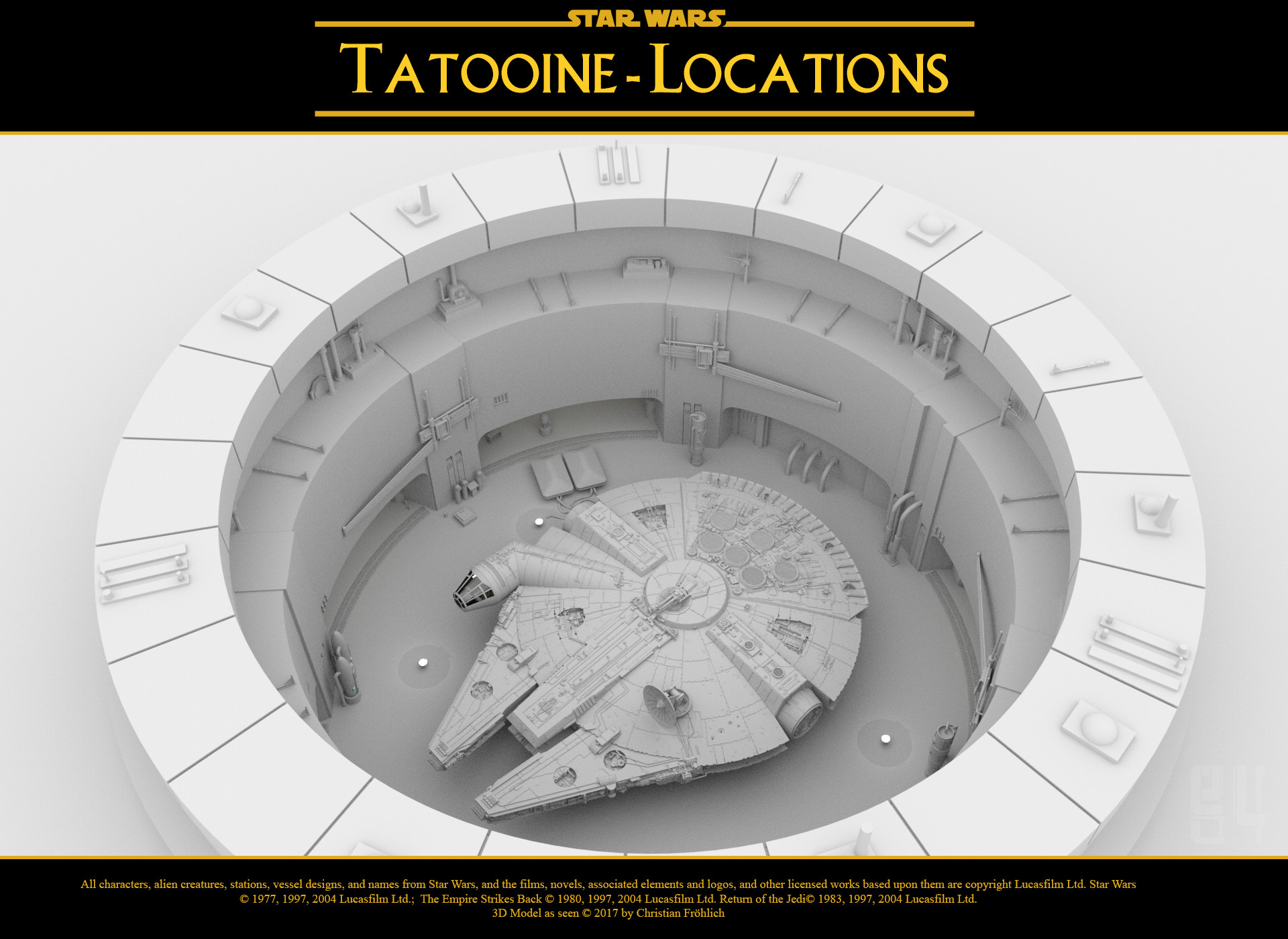 Christian Fröhlich - Tatooine Locations - Docking Bay 94 - WIP