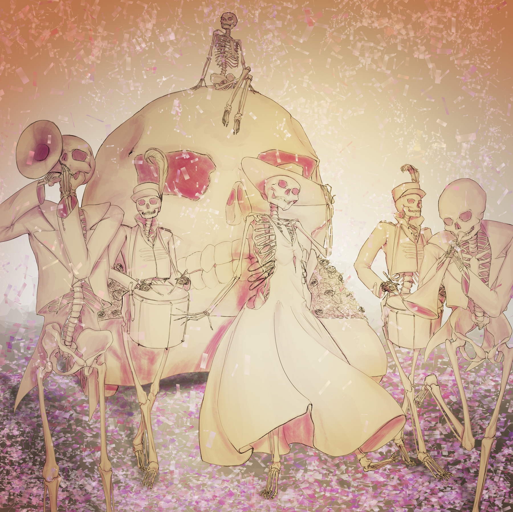 ArtStation - Skeleton Parade