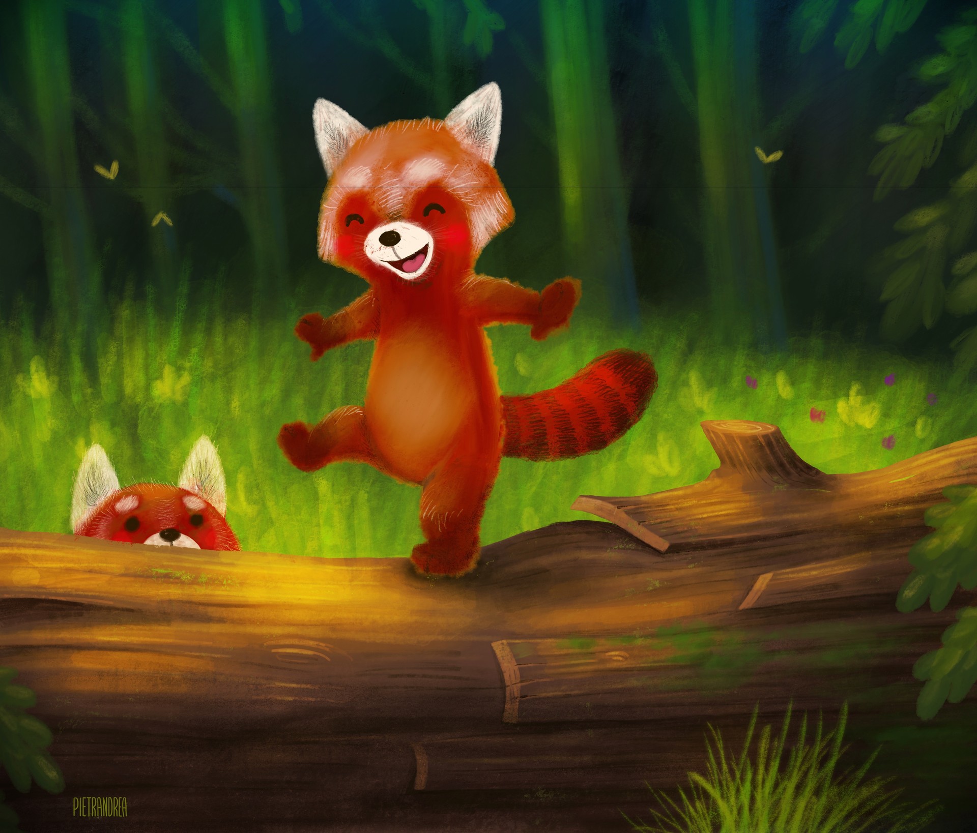 ArtStation - Red Pandas