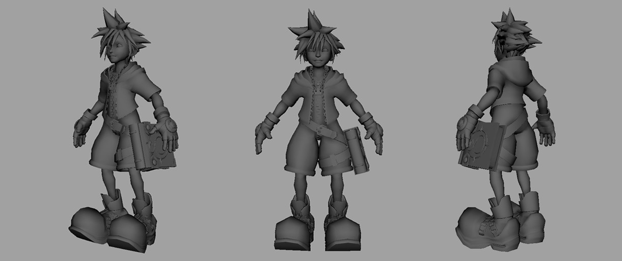 Kingdom Hearts Characters Sora