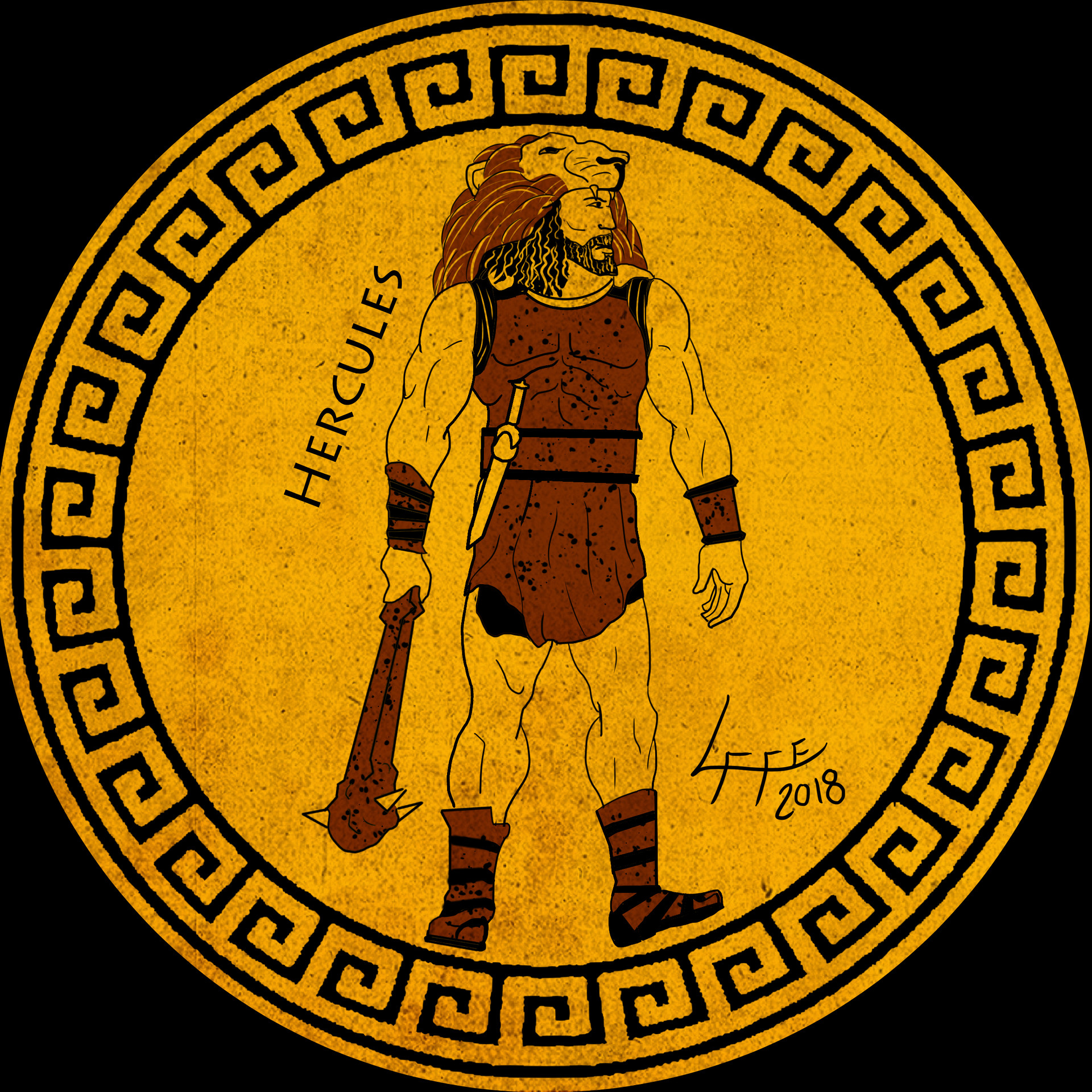 ArtStation - The actor Dwayne Johnson as Hercules