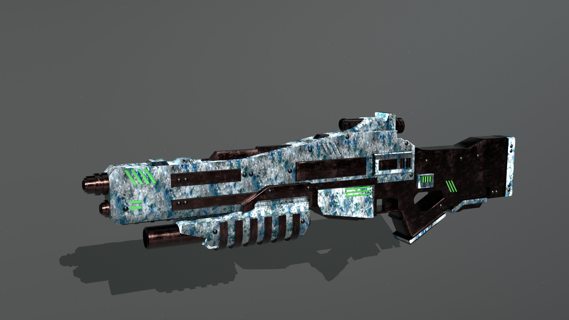 ArtStation - Snow rifle