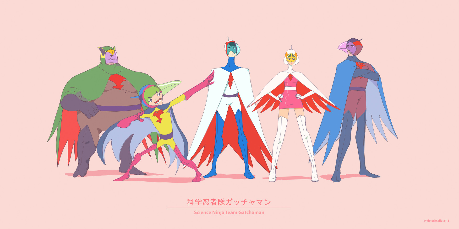 ArtStation - ガッチャマン | Gatchaman