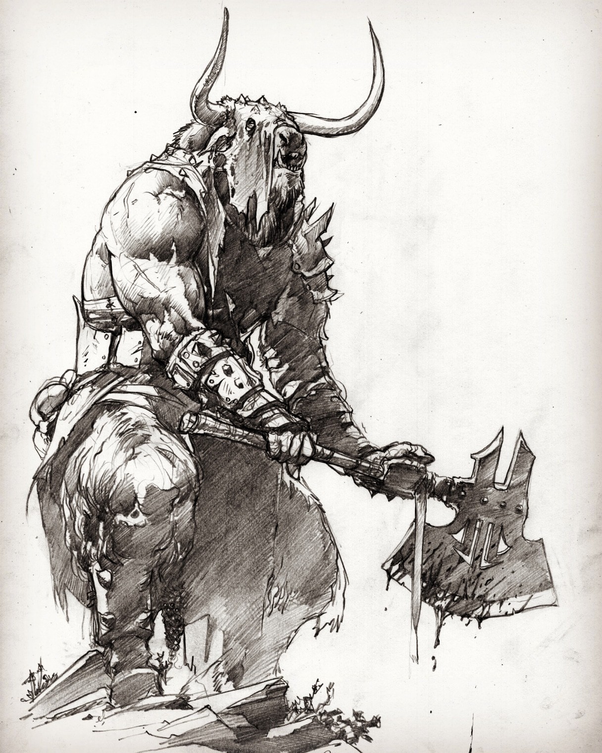 ArtStation - (SOLD) Beast man