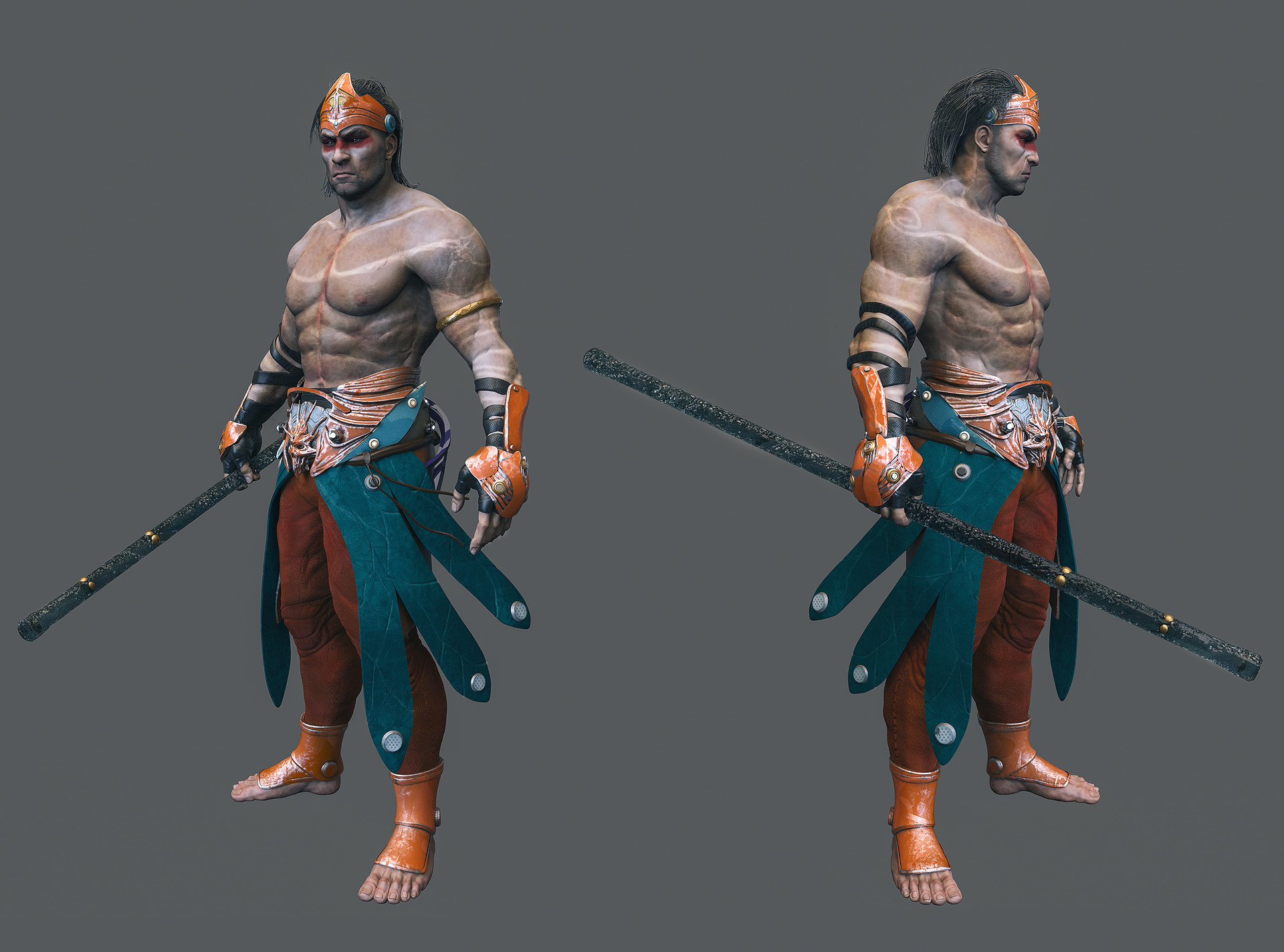 ArtStation - Monkey from Enslaved_my version