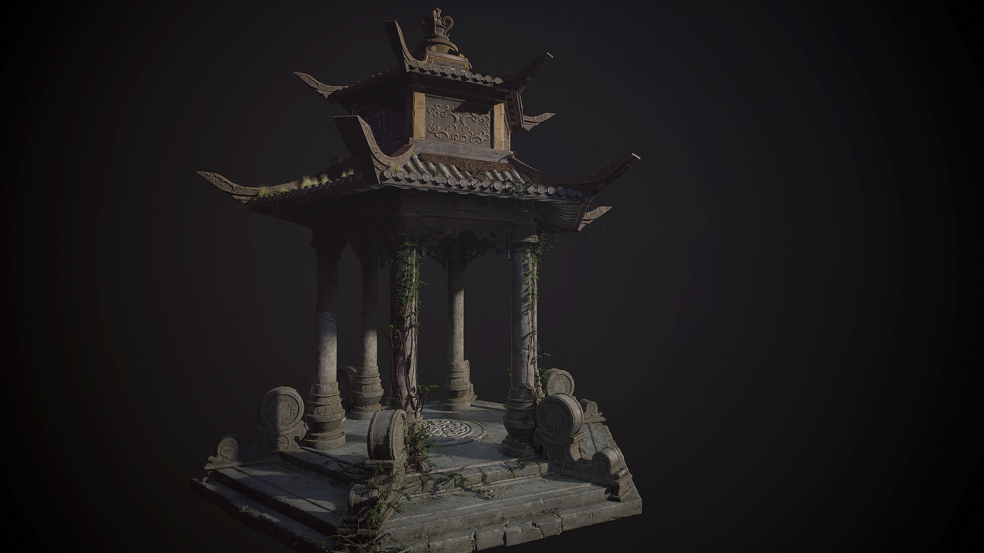 ArtStation - Chinese pavilion
