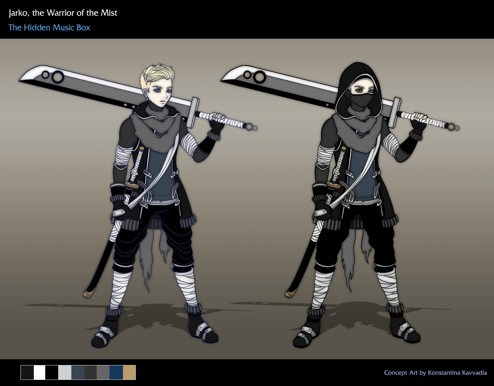 ArtStation - Jarko, the Warrior of the Mist