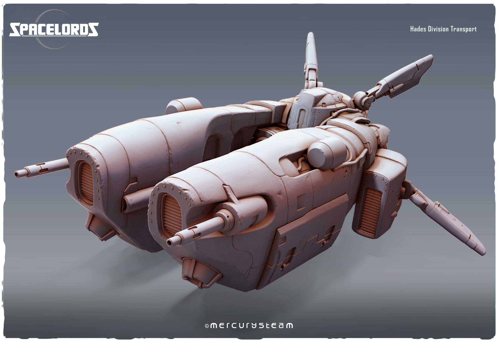 alberto l.peteiro - Hades Division Transport Ship - Spacelords