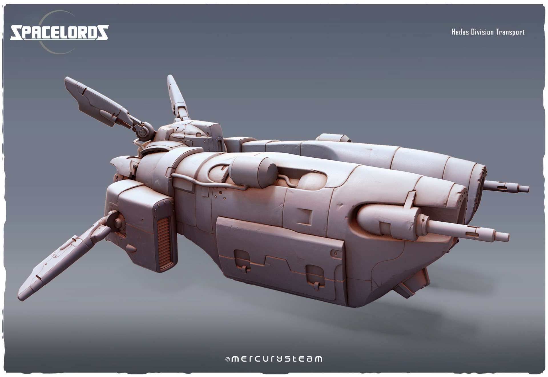 alberto l.peteiro - Hades Division Transport Ship - Spacelords