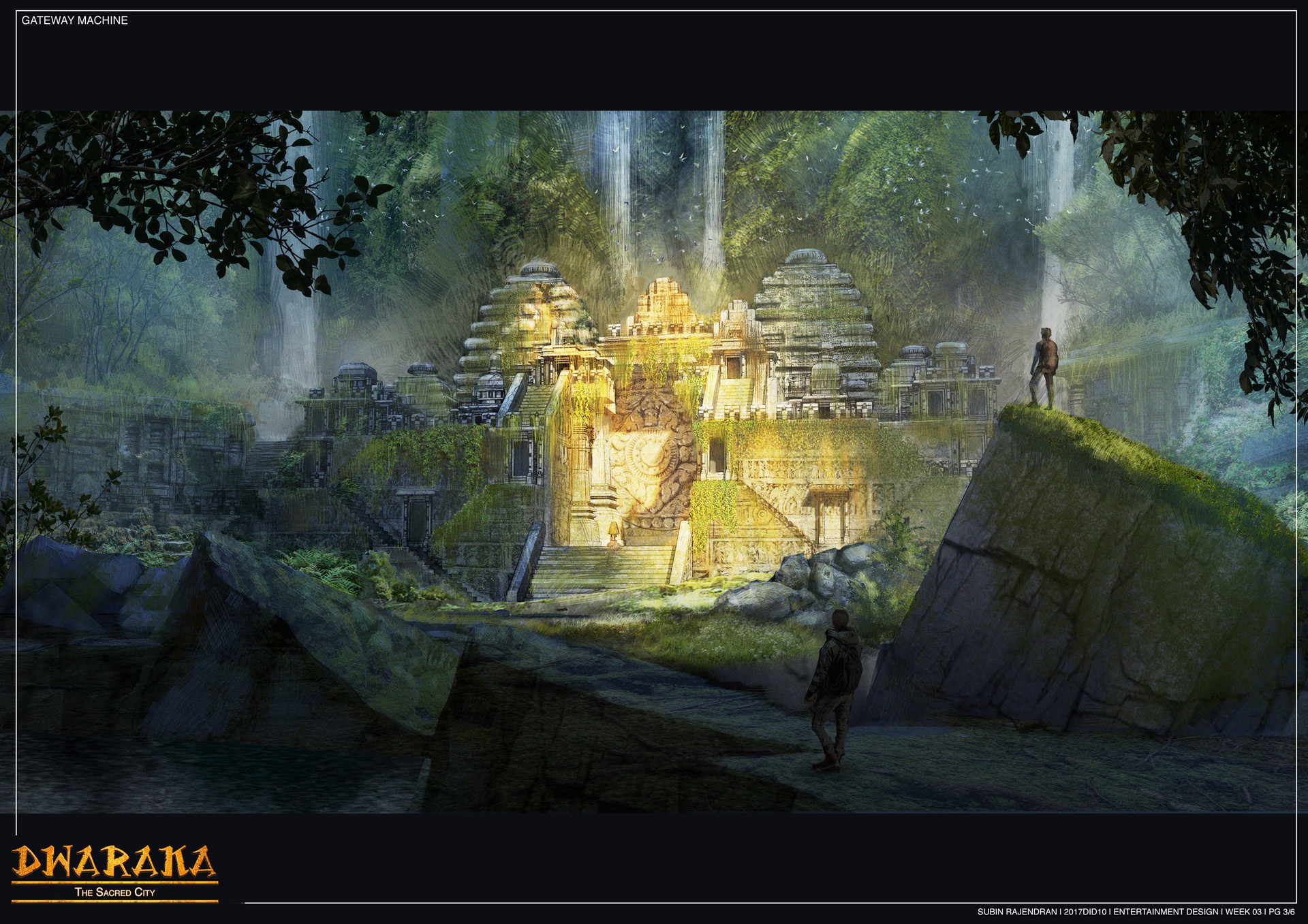 ArtStation - Dwaraka - The gateway structure