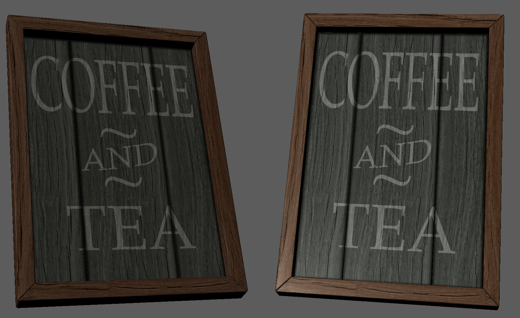 ArtStation - Coffee and Tea Prop - Model, UV, Texture