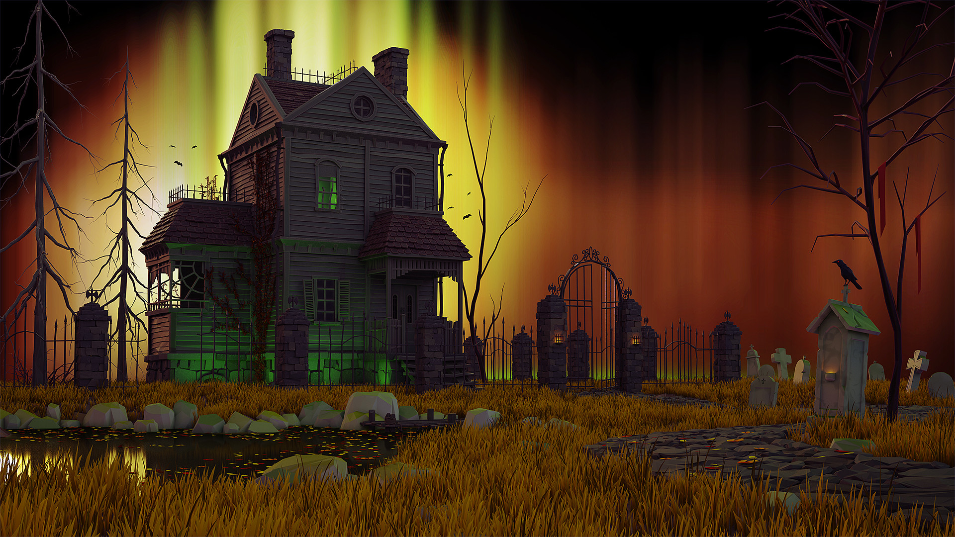 ArtStation - Haunted house