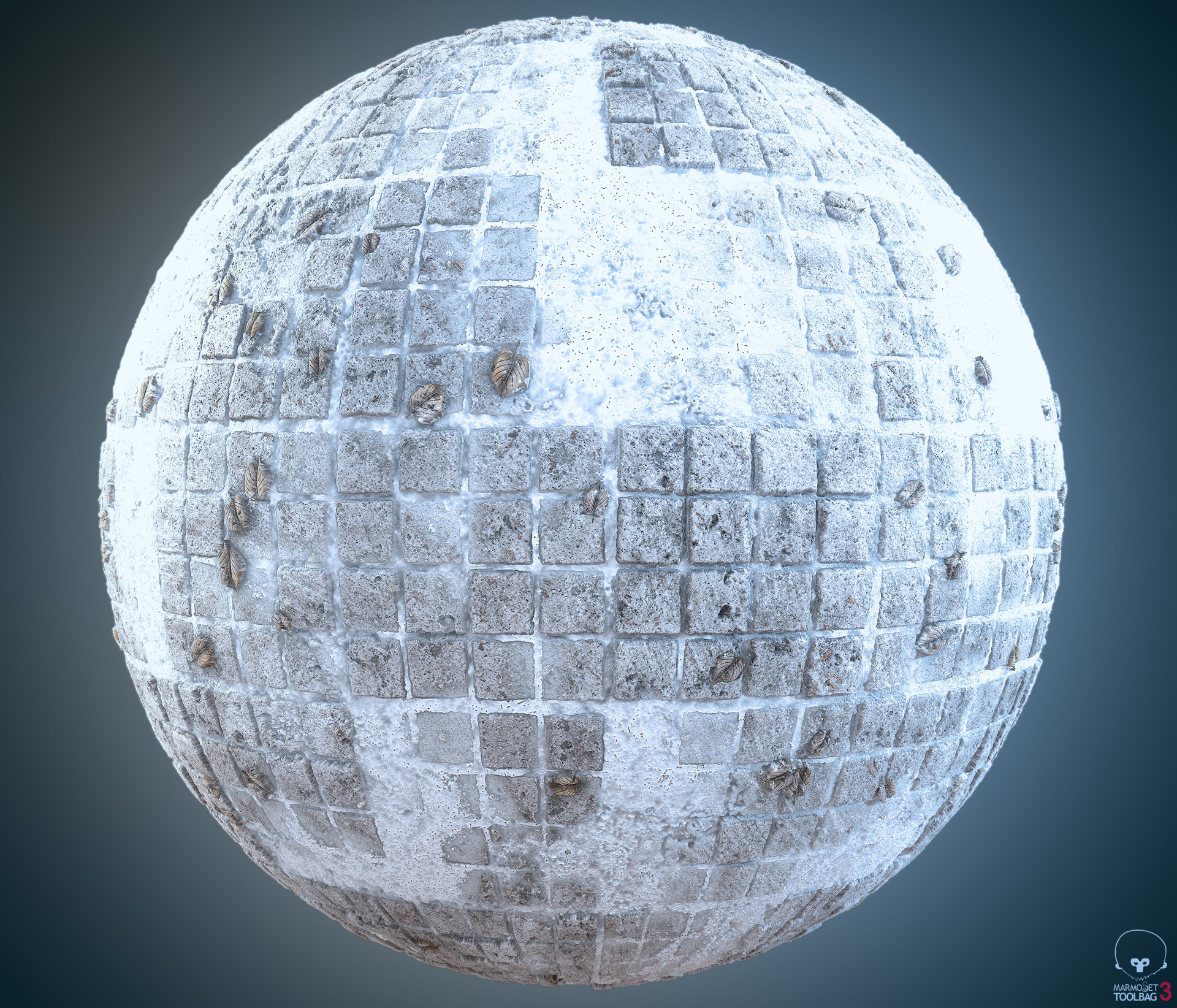 ArtStation - Brick floor