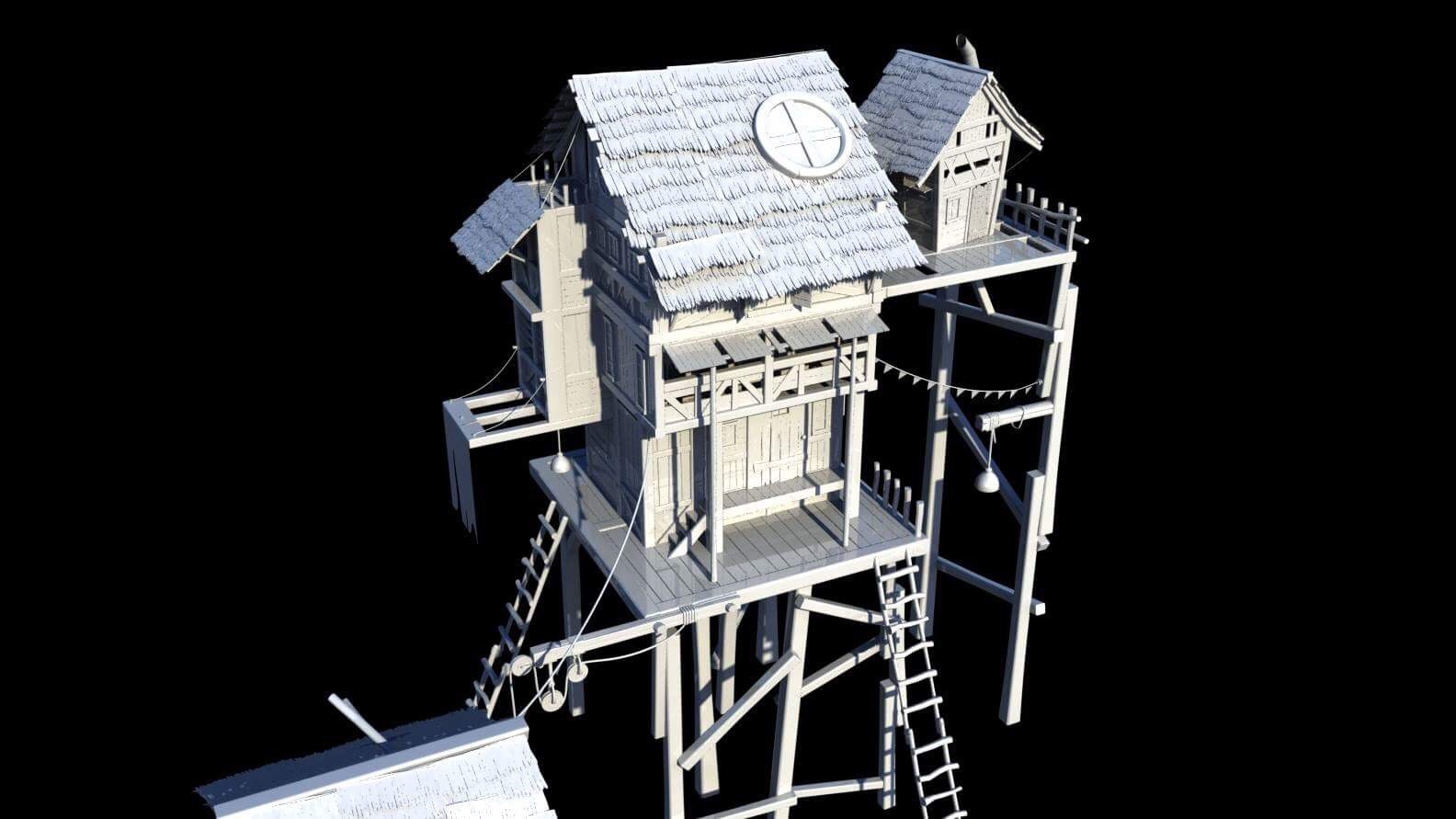 ArtStation - Imagine house