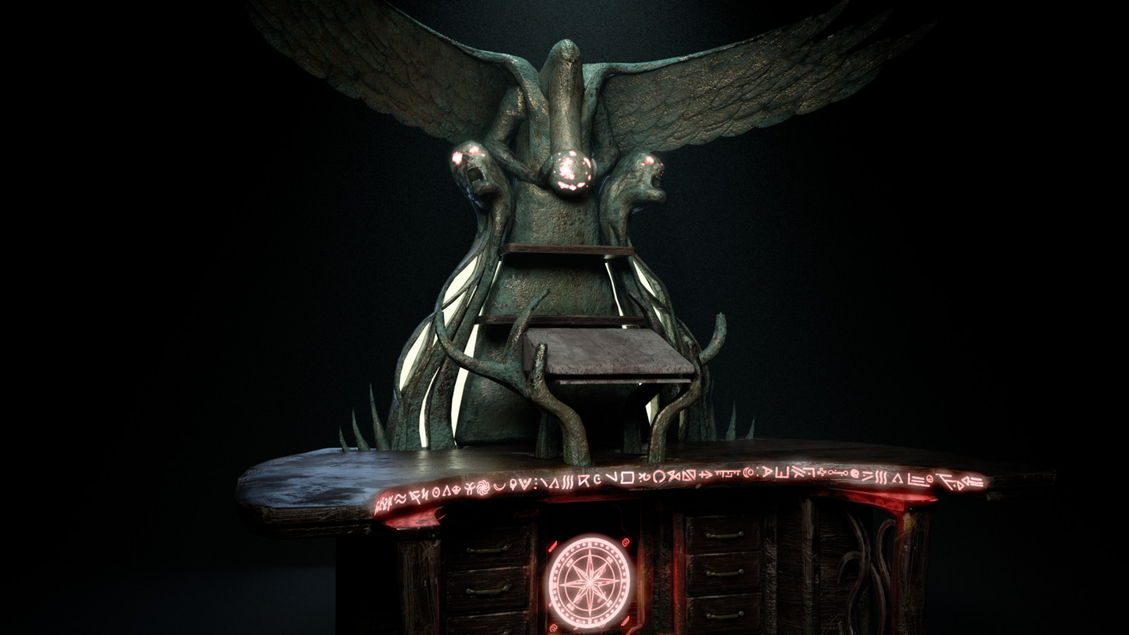 Bernhard van der Horst 3D Artist - Arcane Table