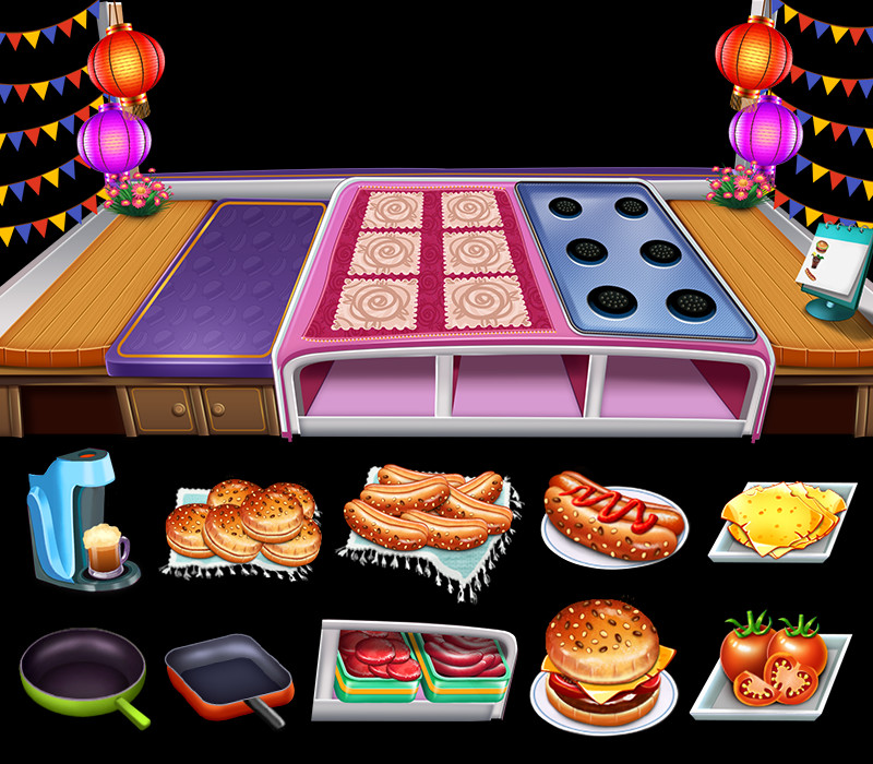 ArtStation - cooking game