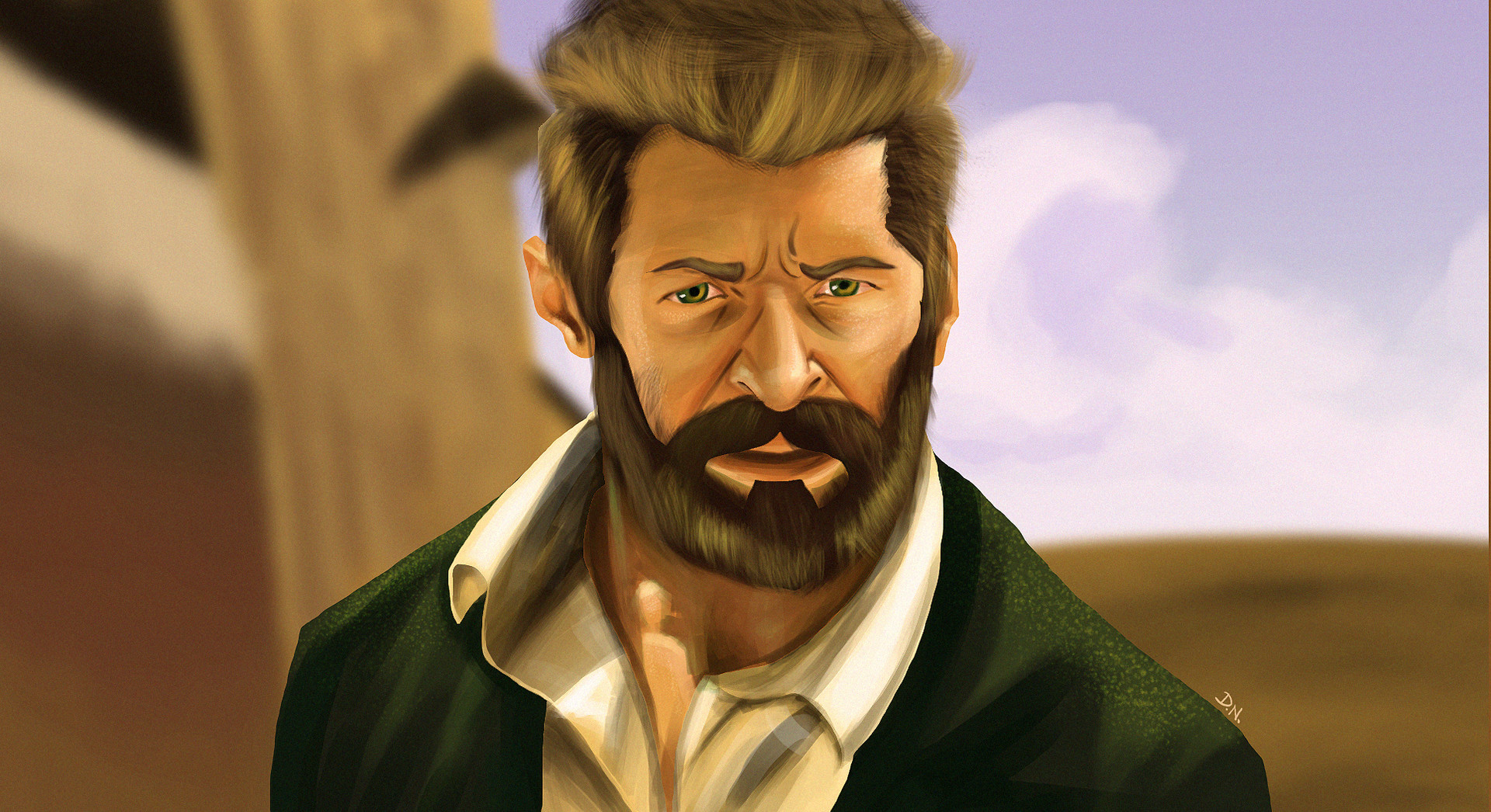 ArtStation - Logan fan art