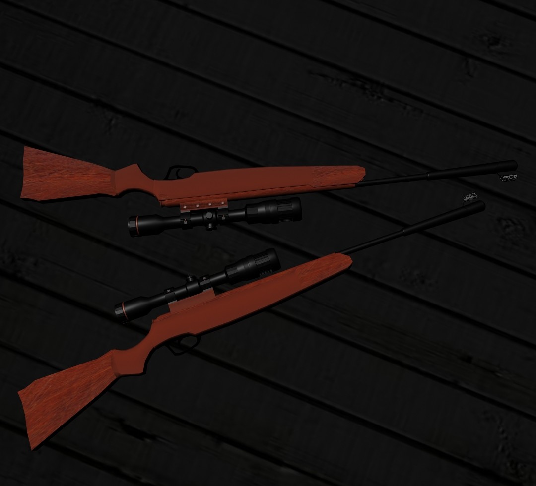 ArtStation - Gun Texturing