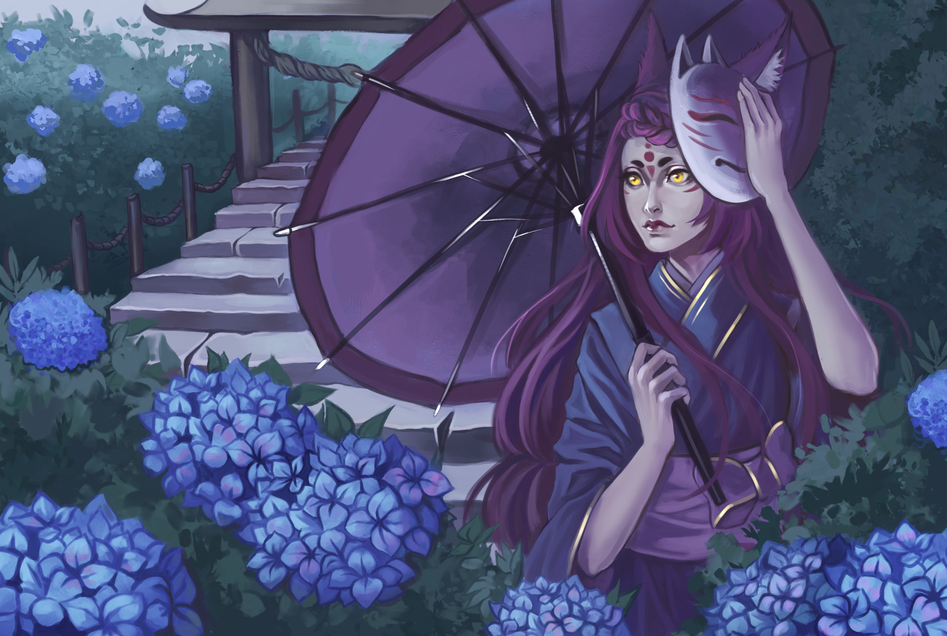 ArtStation - My friend's OC
