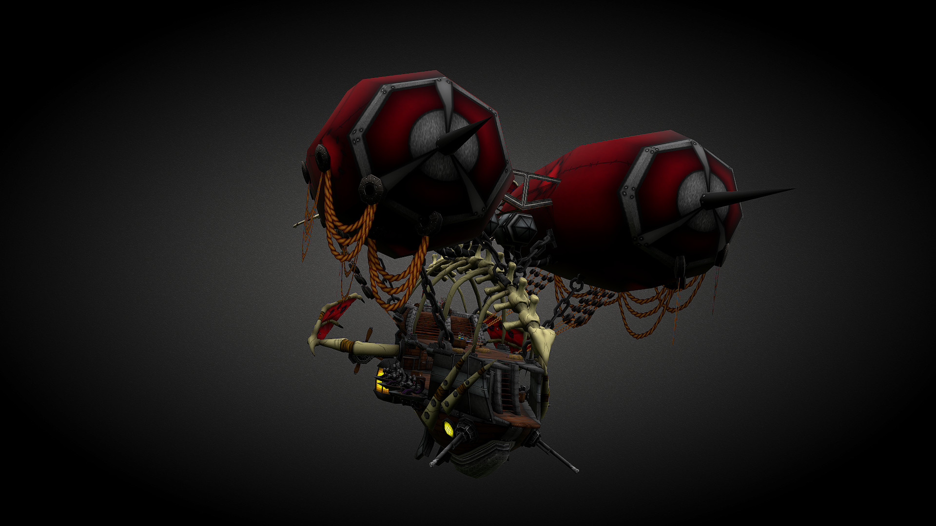 Jamal Rhodes - Battle Airship