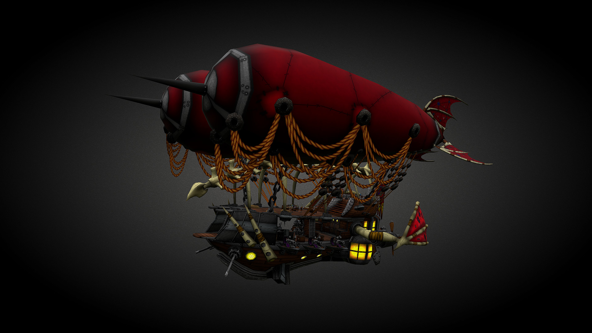 Jamal Rhodes - Battle Airship