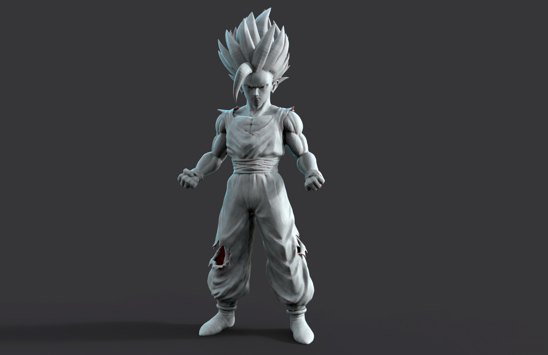 ArtStation - Gohan render test