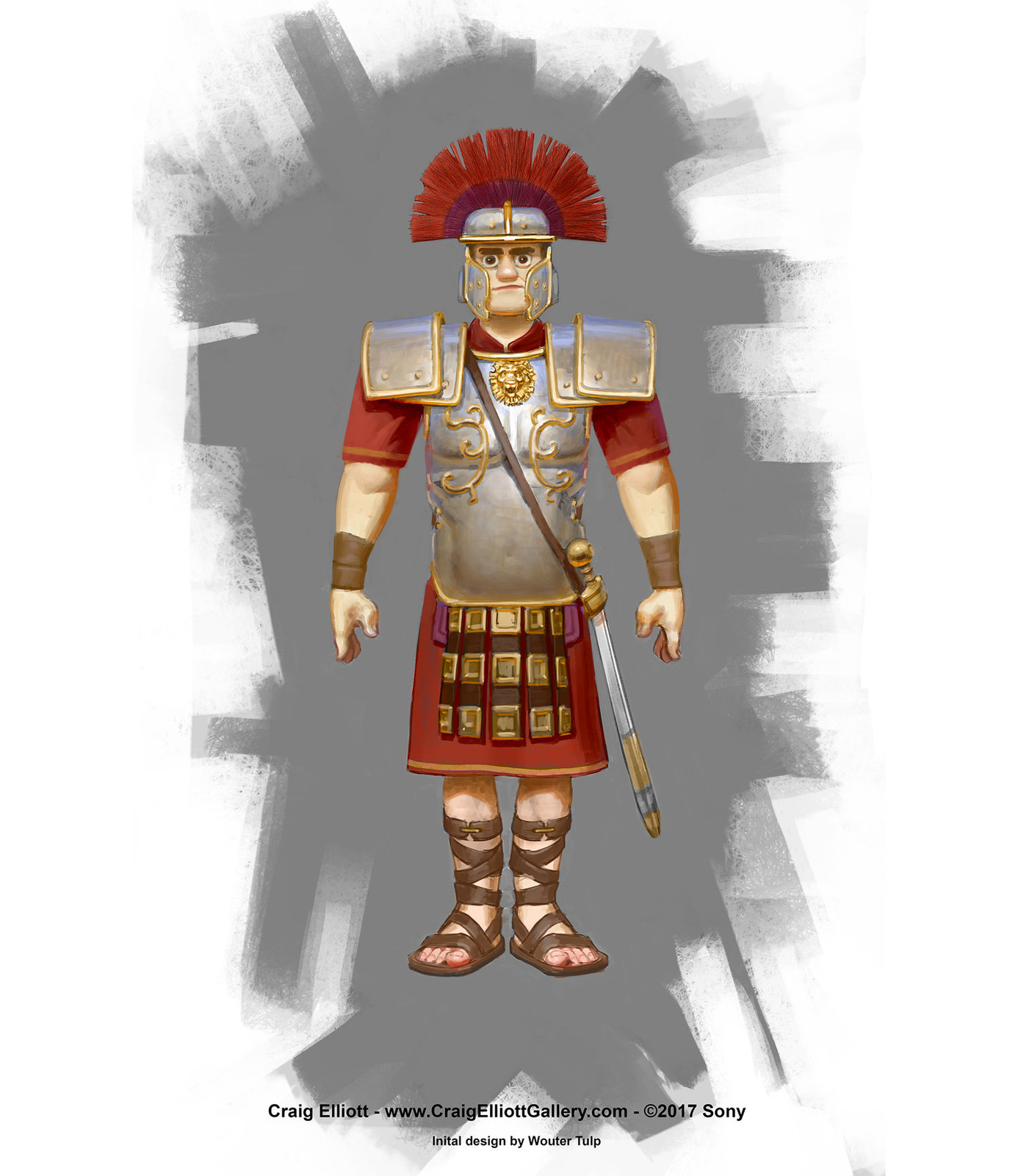 Craig Elliott - Roman Soldier from Sony's "The Star"