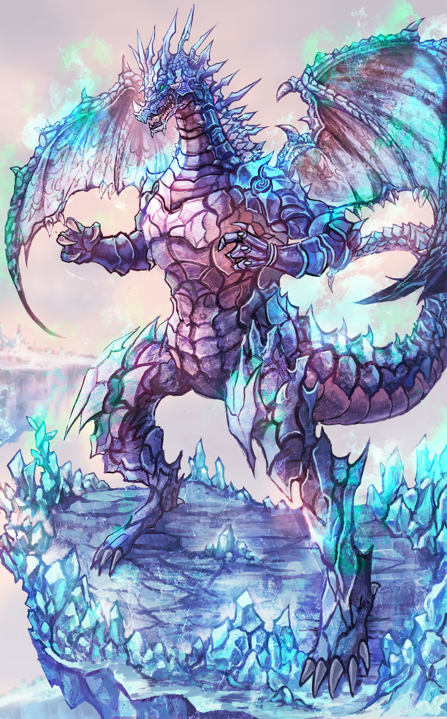 ArtStation - Ice Dragon