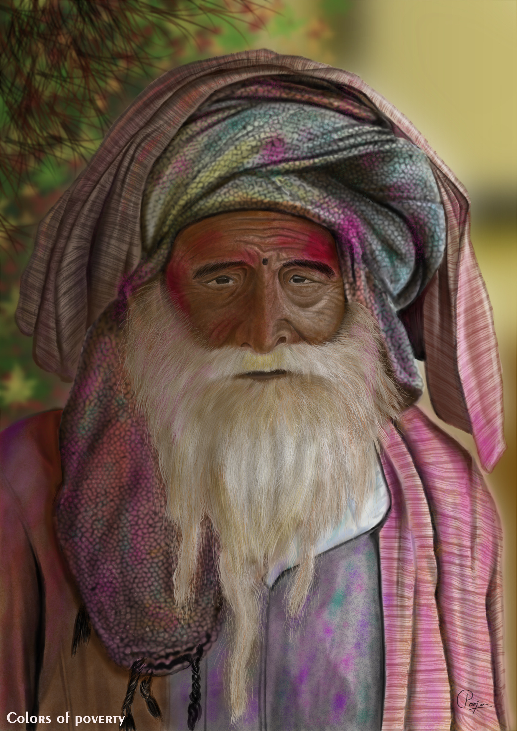 ArtStation - Colors of Poverty- Digital Painting