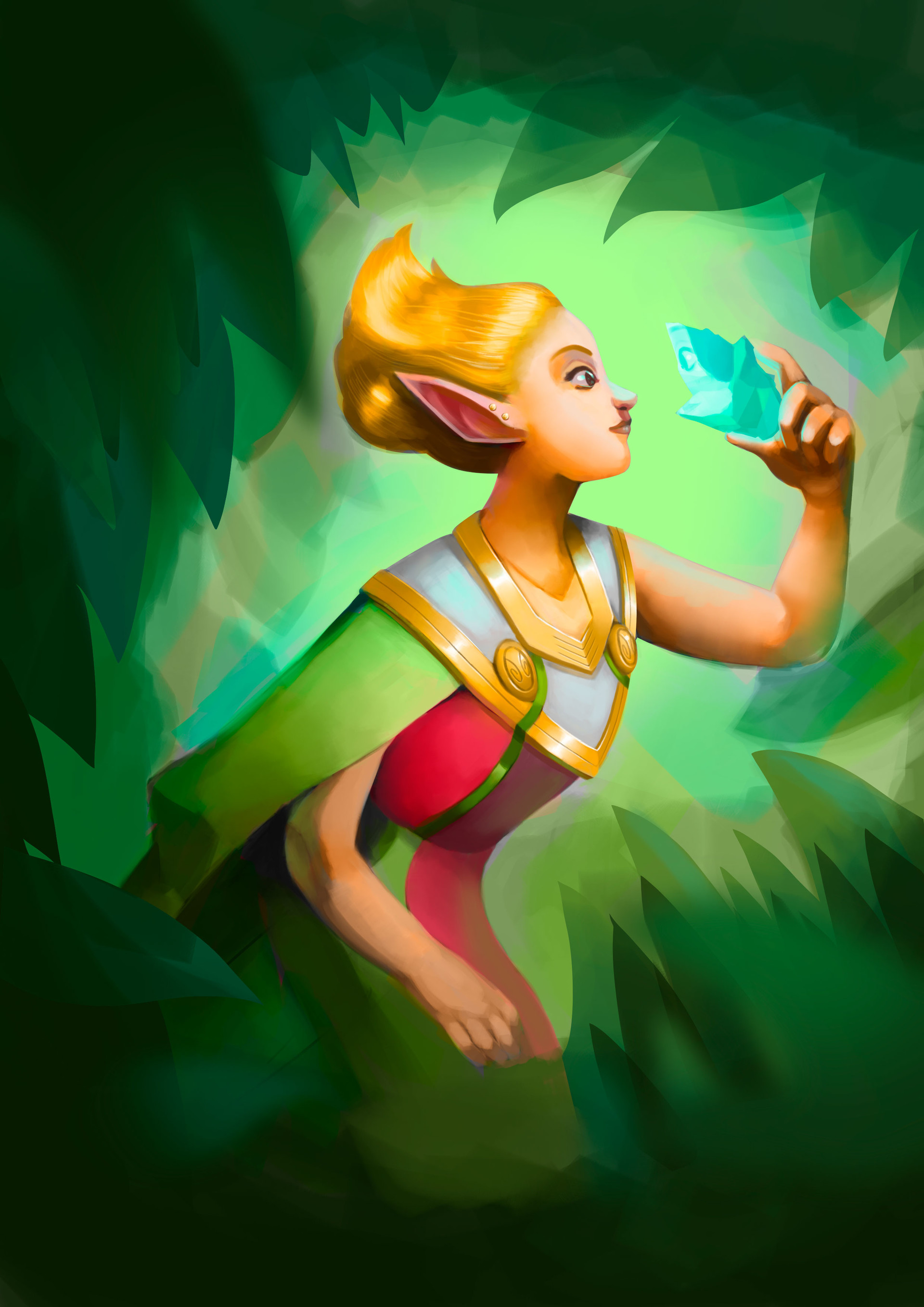 ArtStation - Elven Reseacher