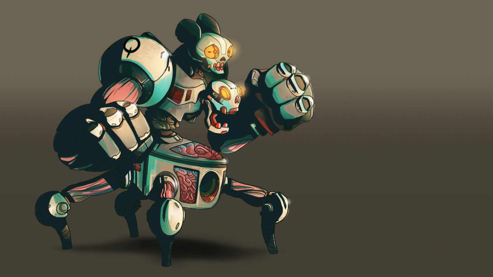 ArtStation - Biomecha fighter