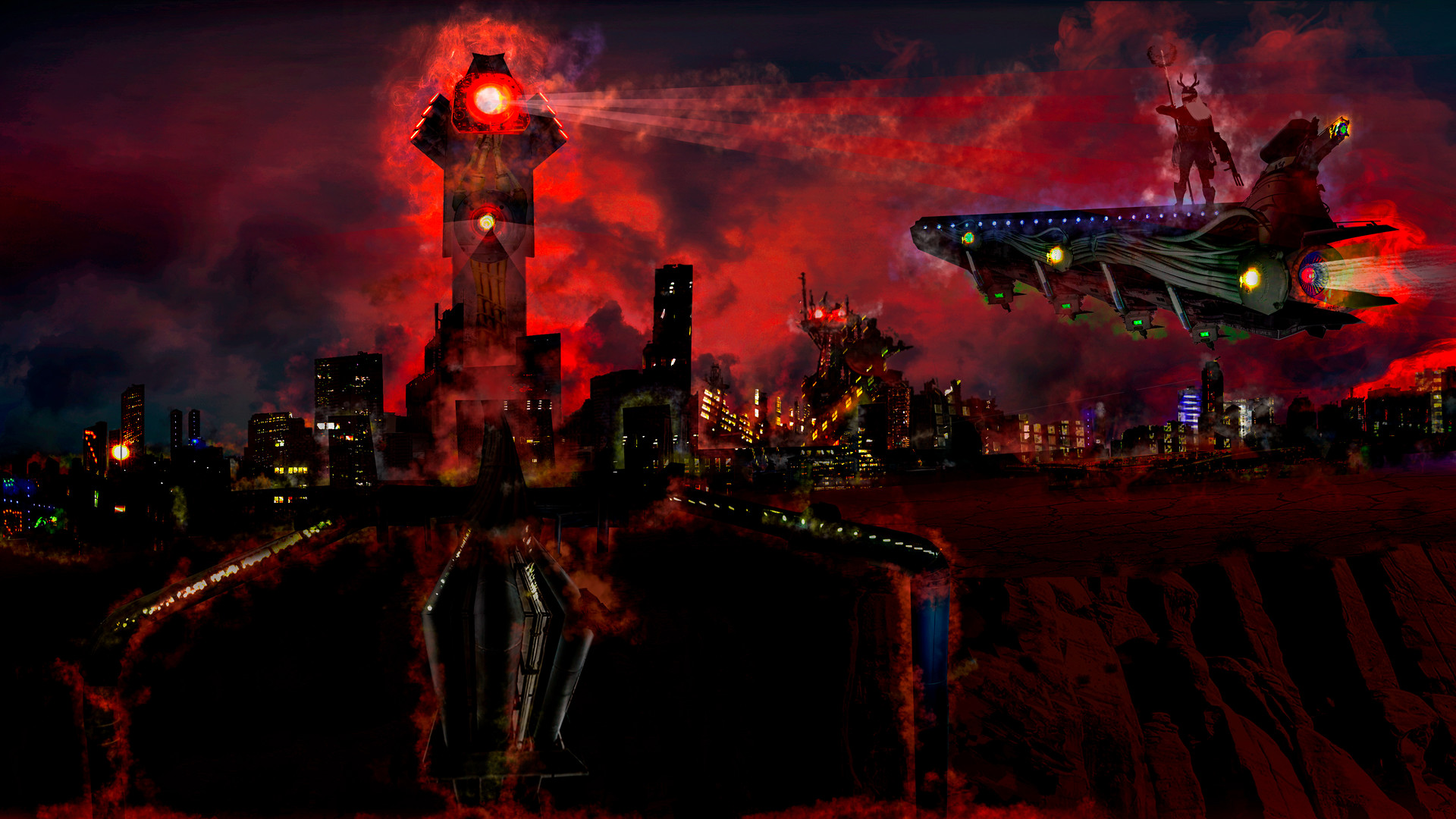 ArtStation - Ciudad roja