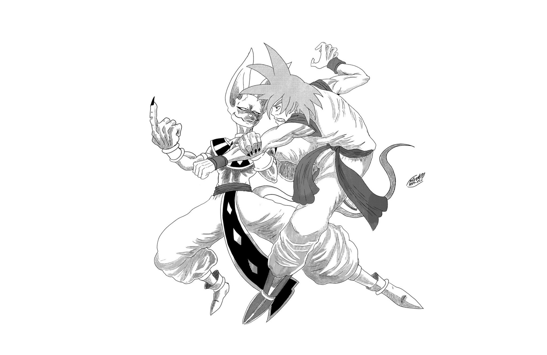 dragon ball z gods coloring pages